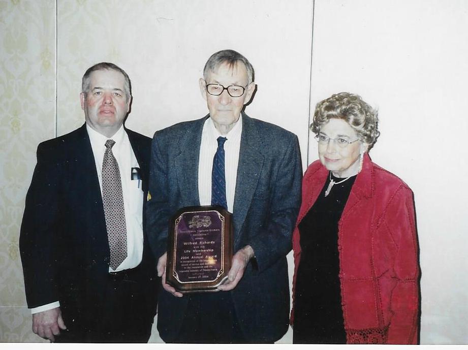 PVGA Annual Award Recipient 2004 – Wilfred Richards - Pennsylvania ...